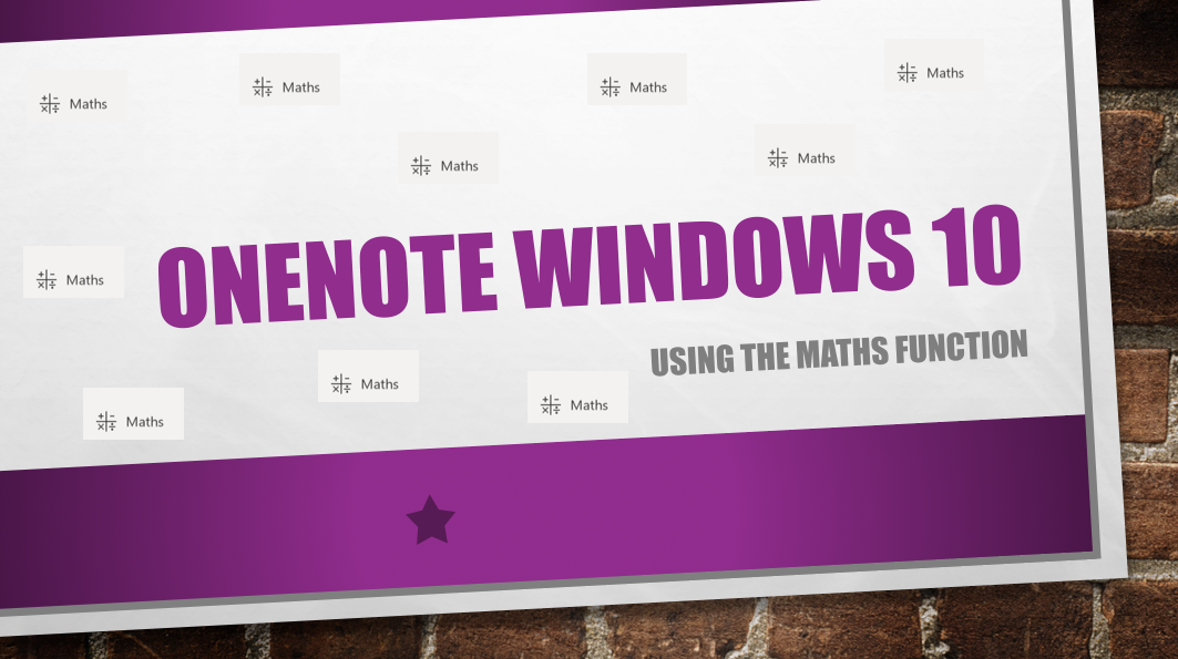 OneNote Windows App Allowing Super Math Functionality for the Classroom ...