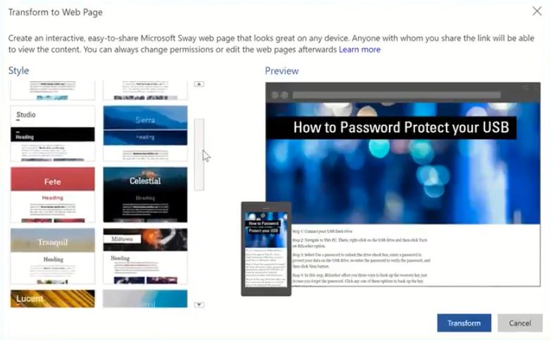 Create an Interactive Web Page using Microsoft Word – Teachnet.ie