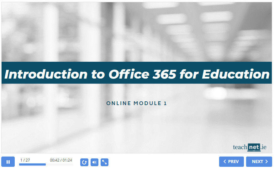 Introduction to Office 365 Education - Teachnet.ie