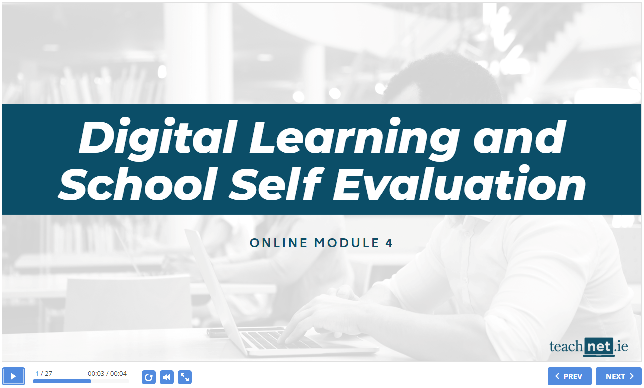 Digital Learning and School Self Evaluation – Teachnet.ie