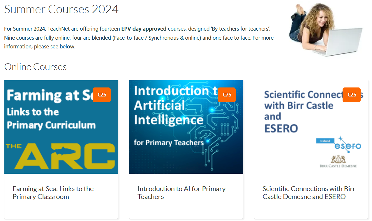 Upskill this Summer with TeachNet – Teachnet.ie