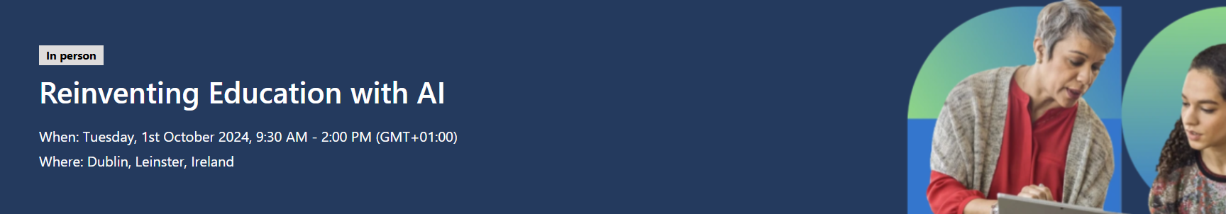 Last Call for Reinventing Education with AI Workshop – Teachnet.ie