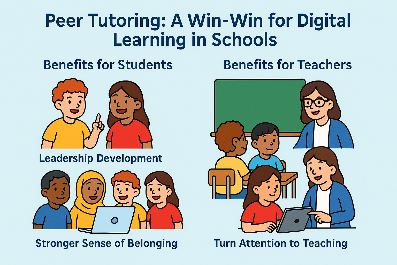 Peer Tutoring: A Win-Win for Digital Learning in Schools – Teachnet.ie